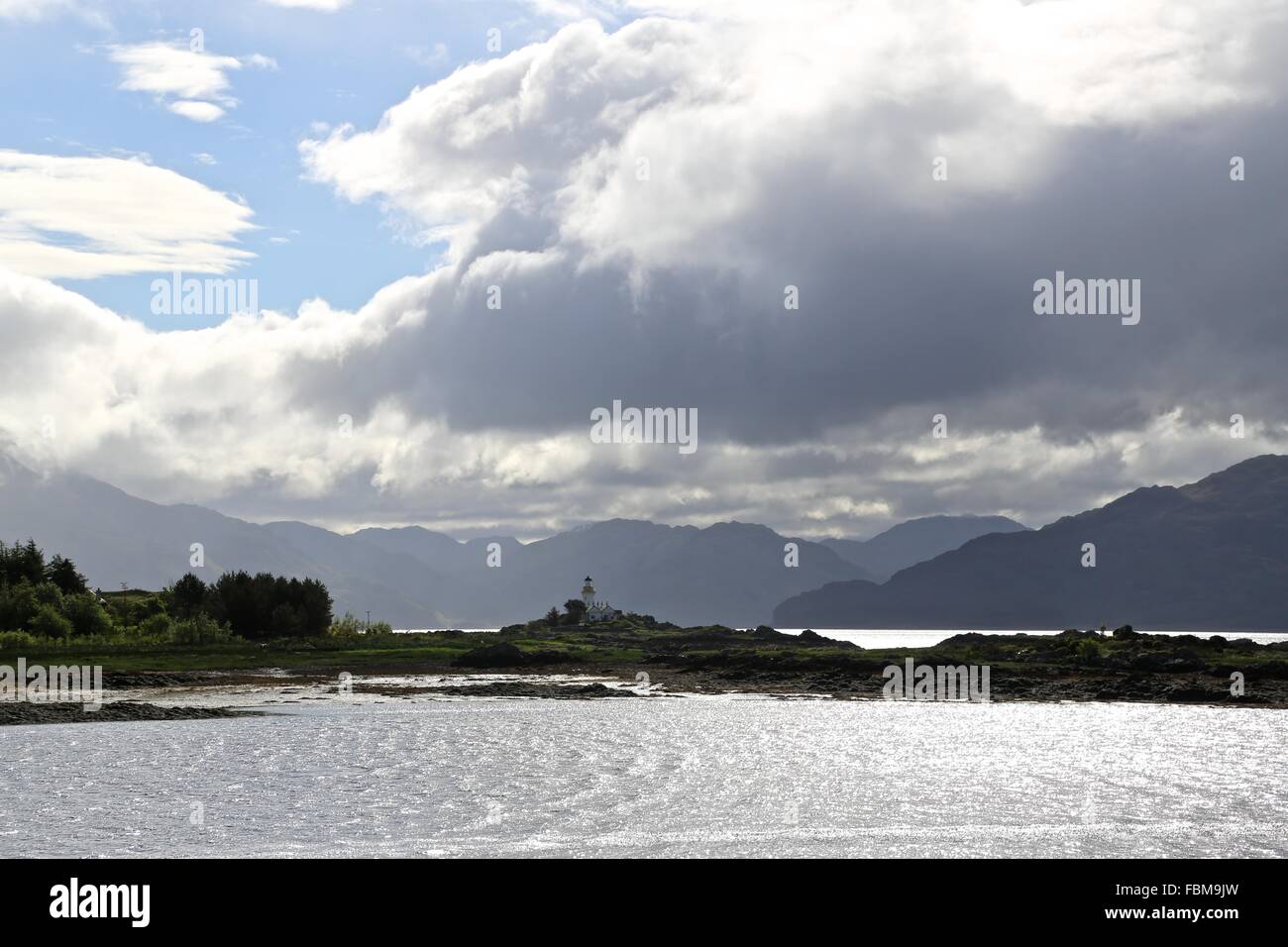 Isle Ornsay Lighthouse, Isle of Skye Stock Photo - Alamy