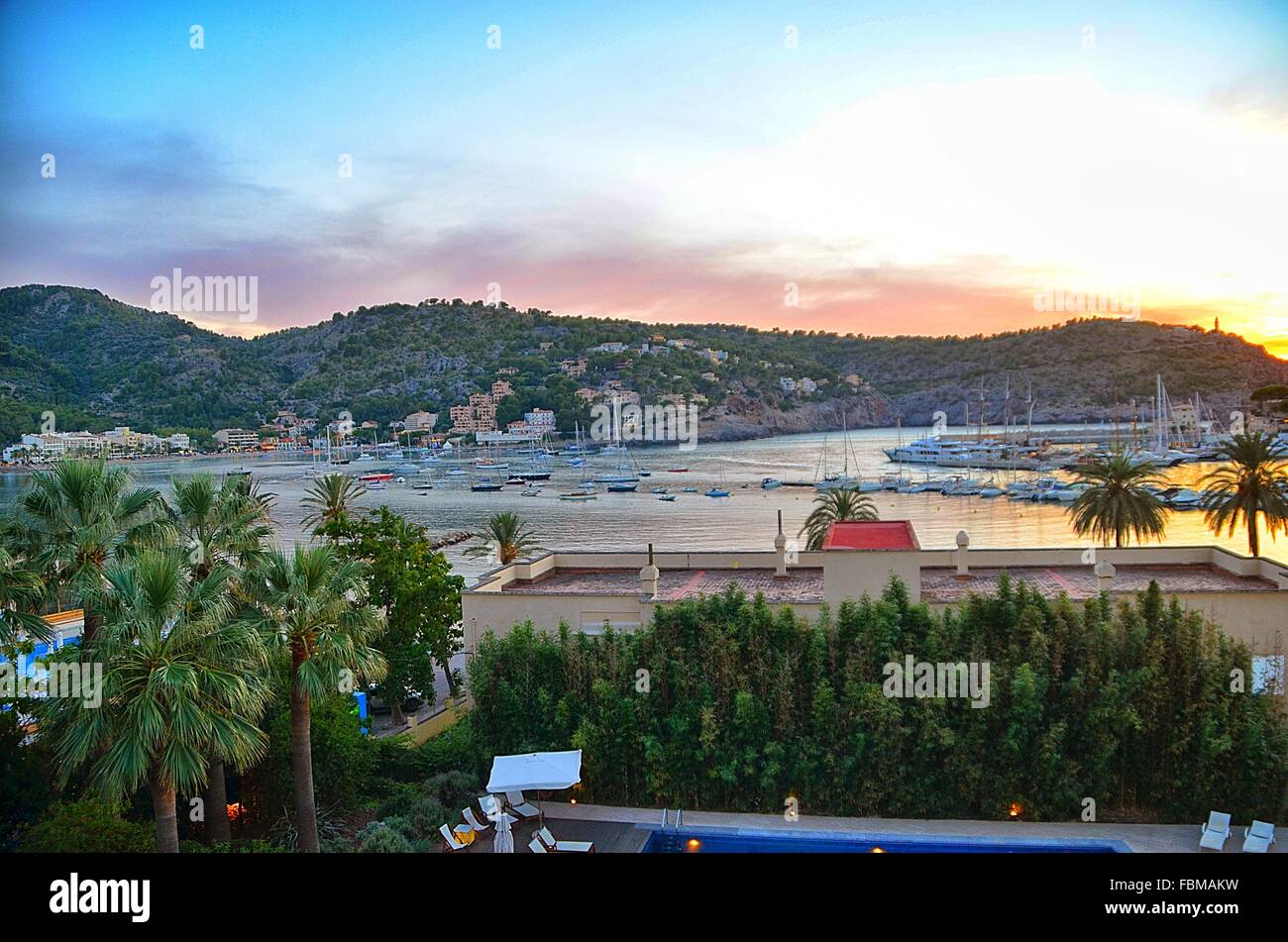 Harbor view sunset hi-res stock photography and images - Alamy