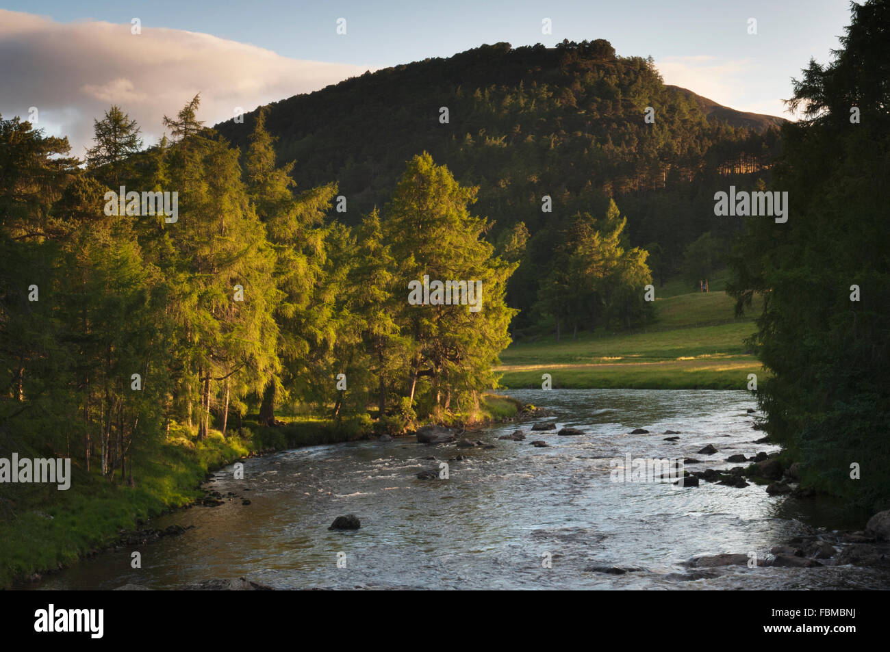 The River Dee near Braemar, Aberdeenshire, Scotland Stock Photo - Alamy