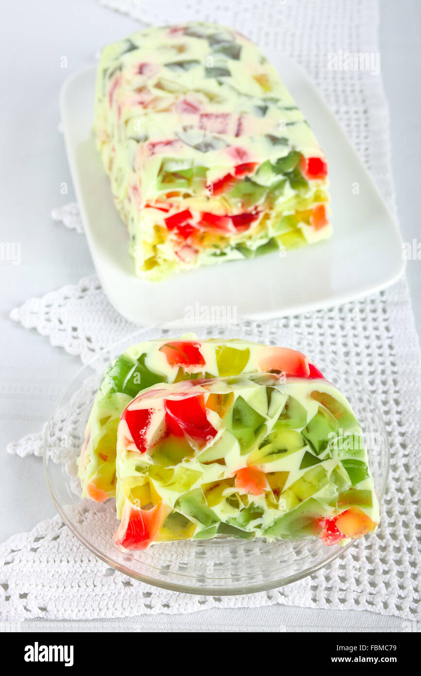 Fruit jello hi-res stock photography and images - Alamy