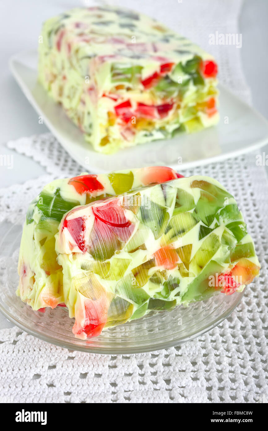 Fruit jello hi-res stock photography and images - Alamy
