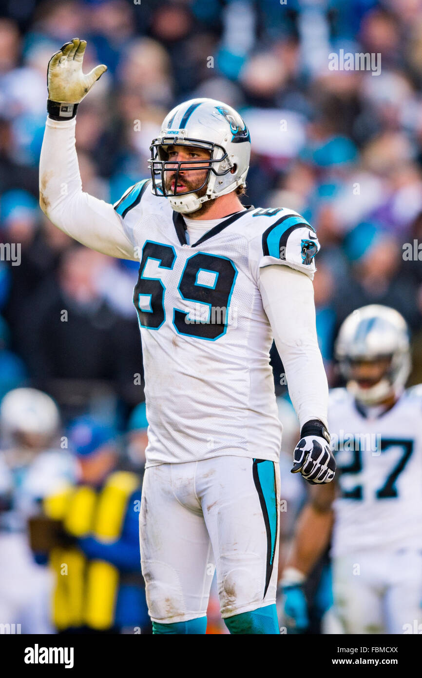 Charlotte, North Carolina, USA. 17th January, 2016. Carolina Panthers ...