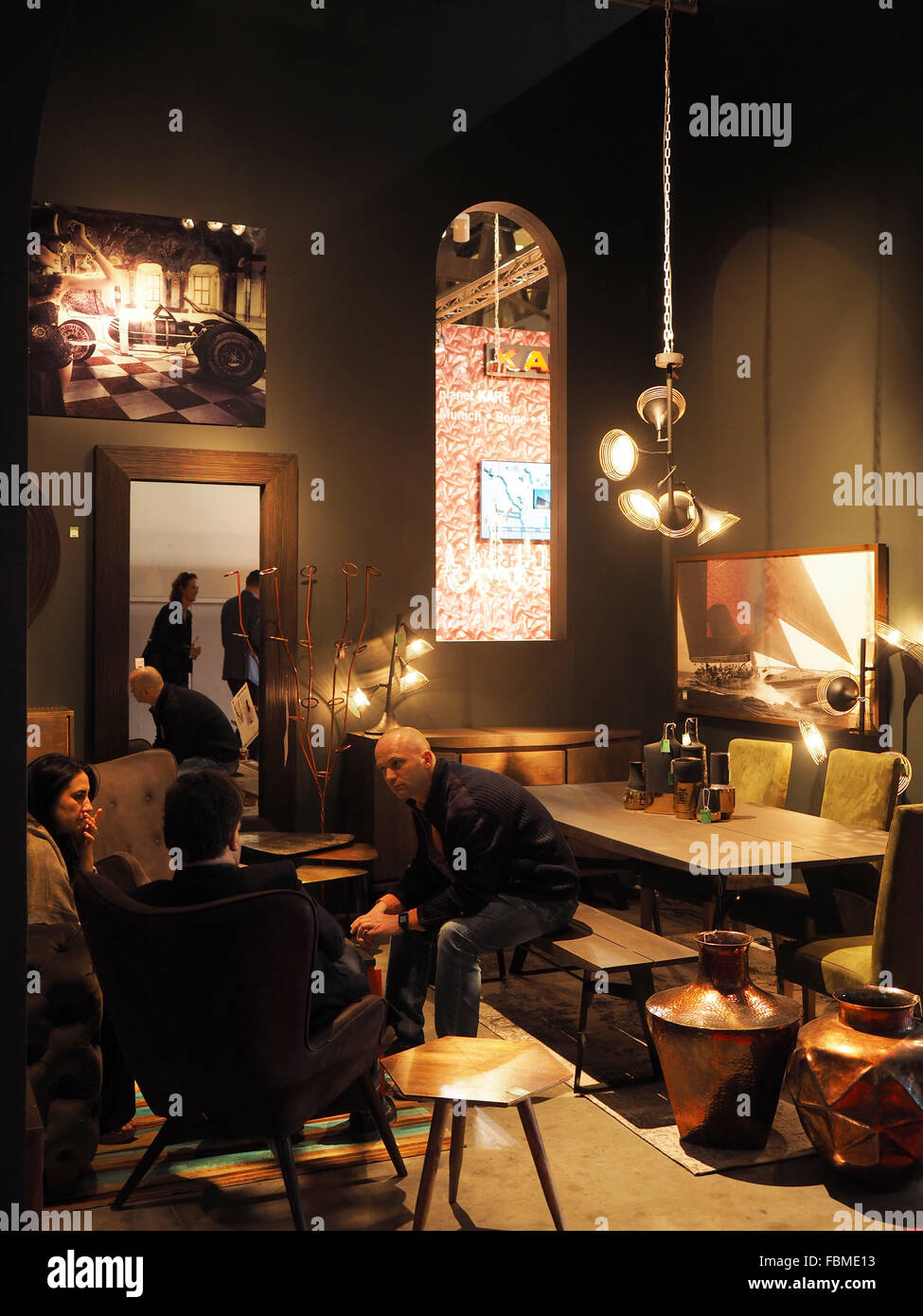 Salone del Mobile, Design Week, Rho Fiera, Milan, Lombardy, Italy ...