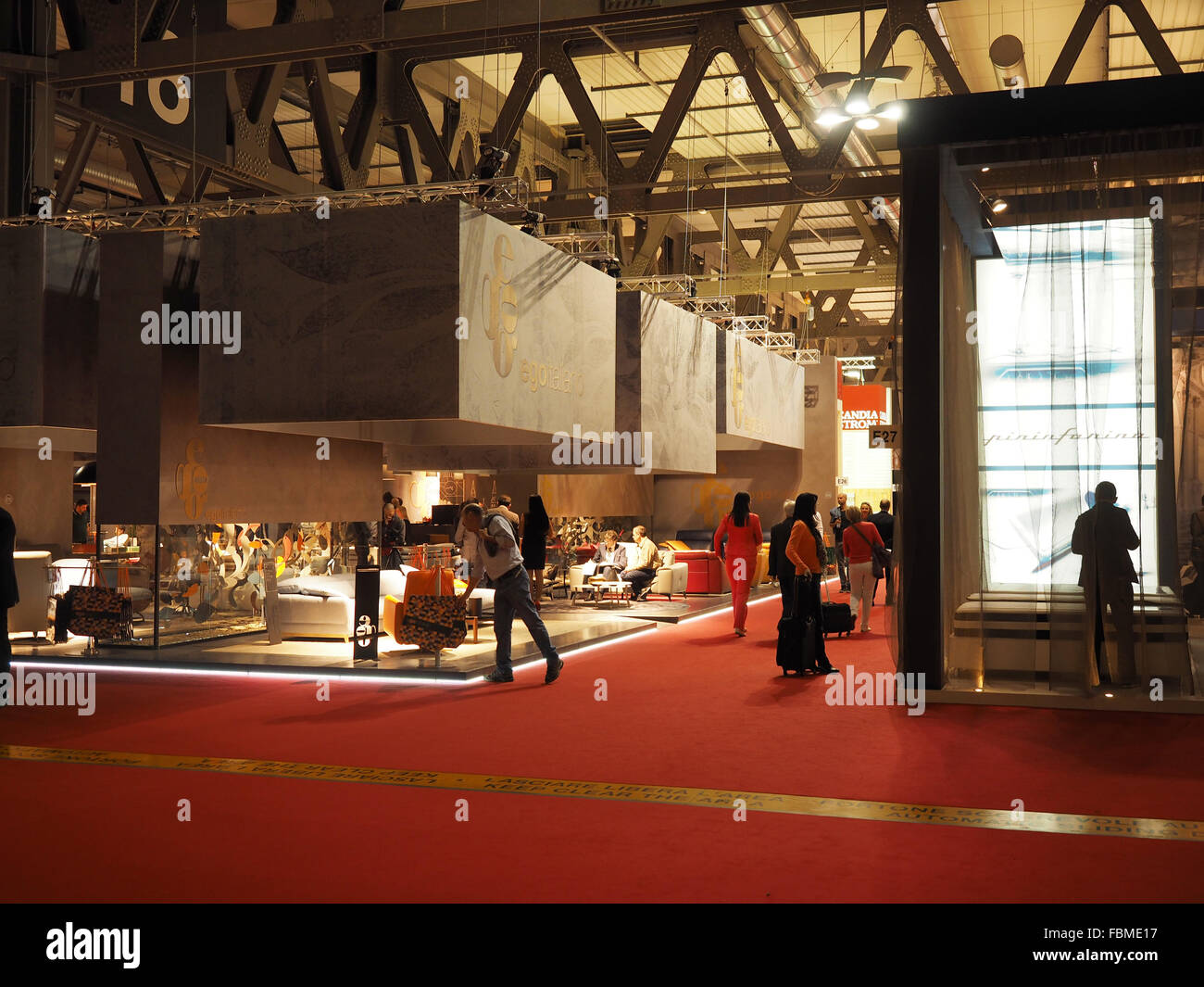 Salone del Mobile, Design Week, Rho Fiera, Milan, Lombardy, Italy ...