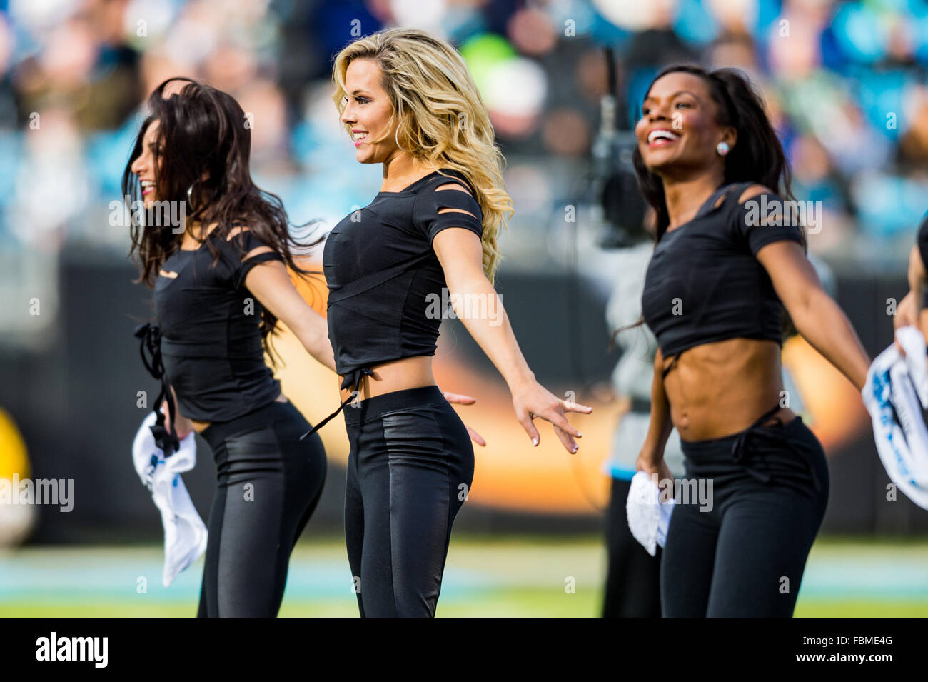 Carolina panthers topcats cheerleaders during hi-res stock photography ...