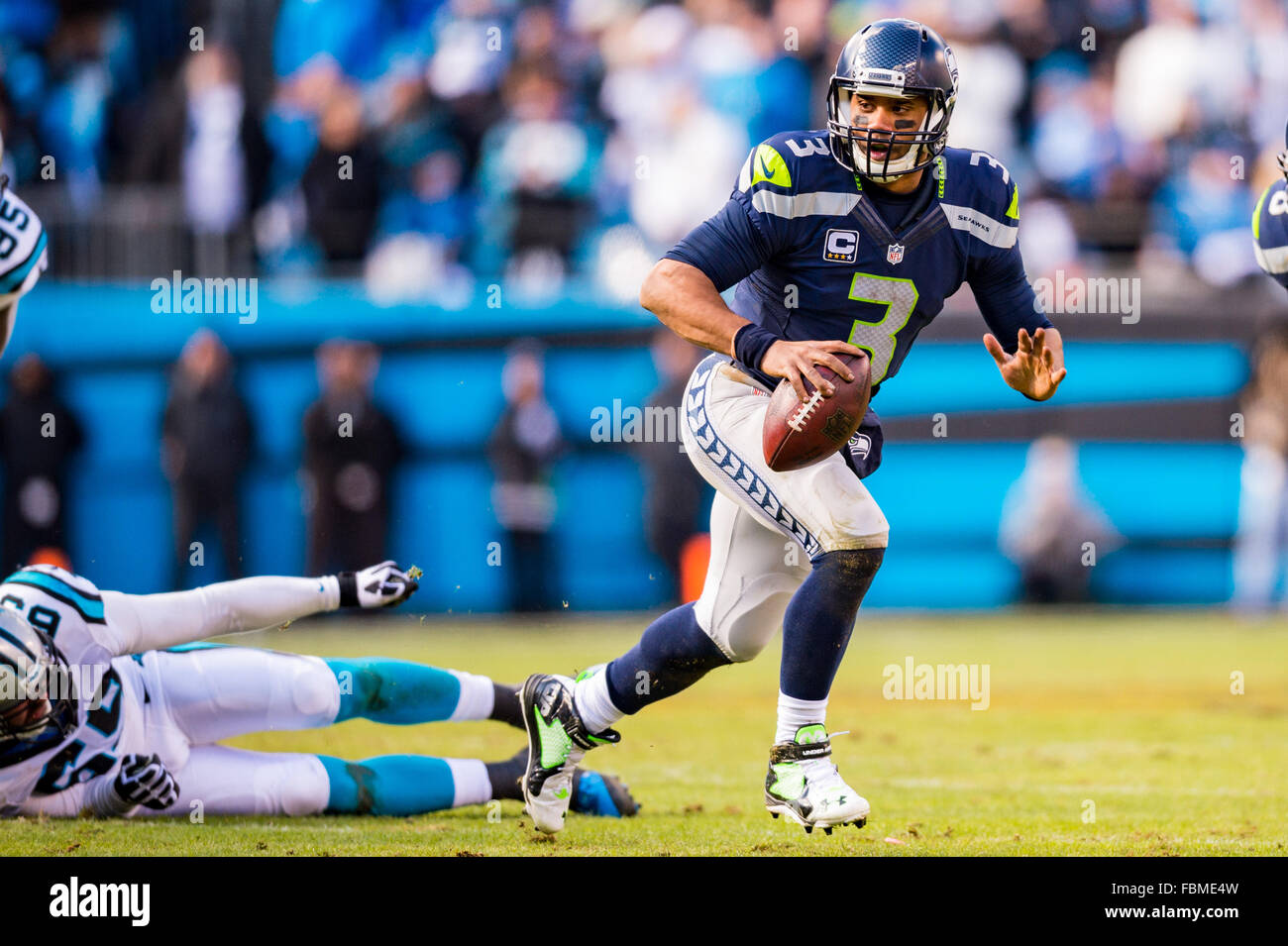 Charlotte, North Carolina, USA. 17th January, 2016. Seattle Seahawks ...