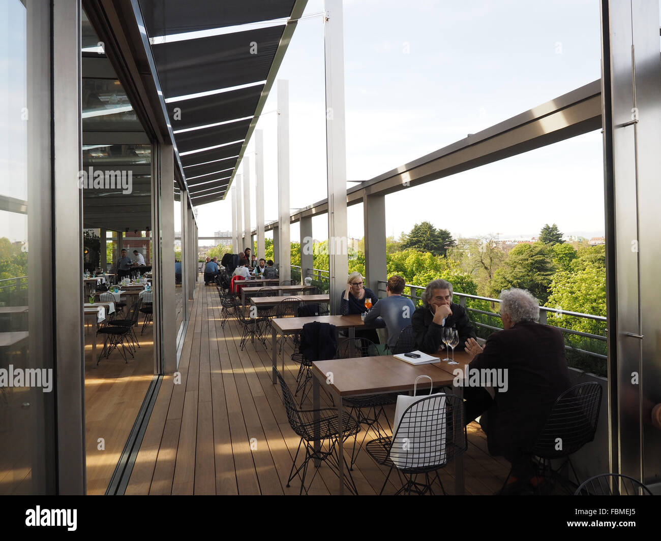 Terrazza Triennale restaurant, Triennale design and architecture museum ...