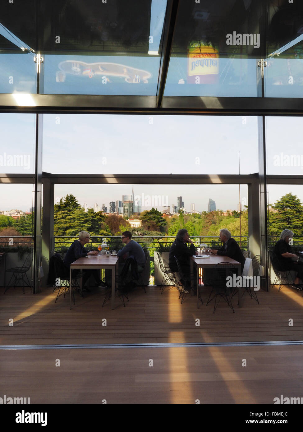Terrazza Triennale restaurant, Triennale design and architecture museum ...