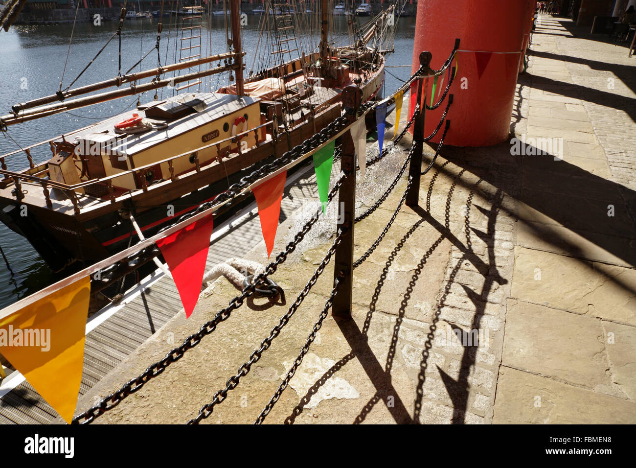 Liverpool boat bunting hi-res stock photography and images - Alamy