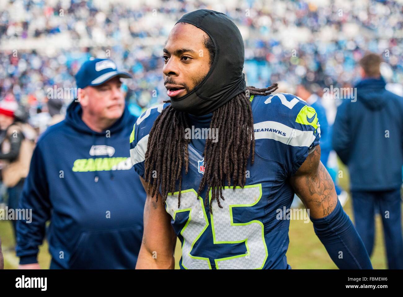 Charlotte, North Carolina, USA. 17th January, 2016. Seattle Seahawks ...