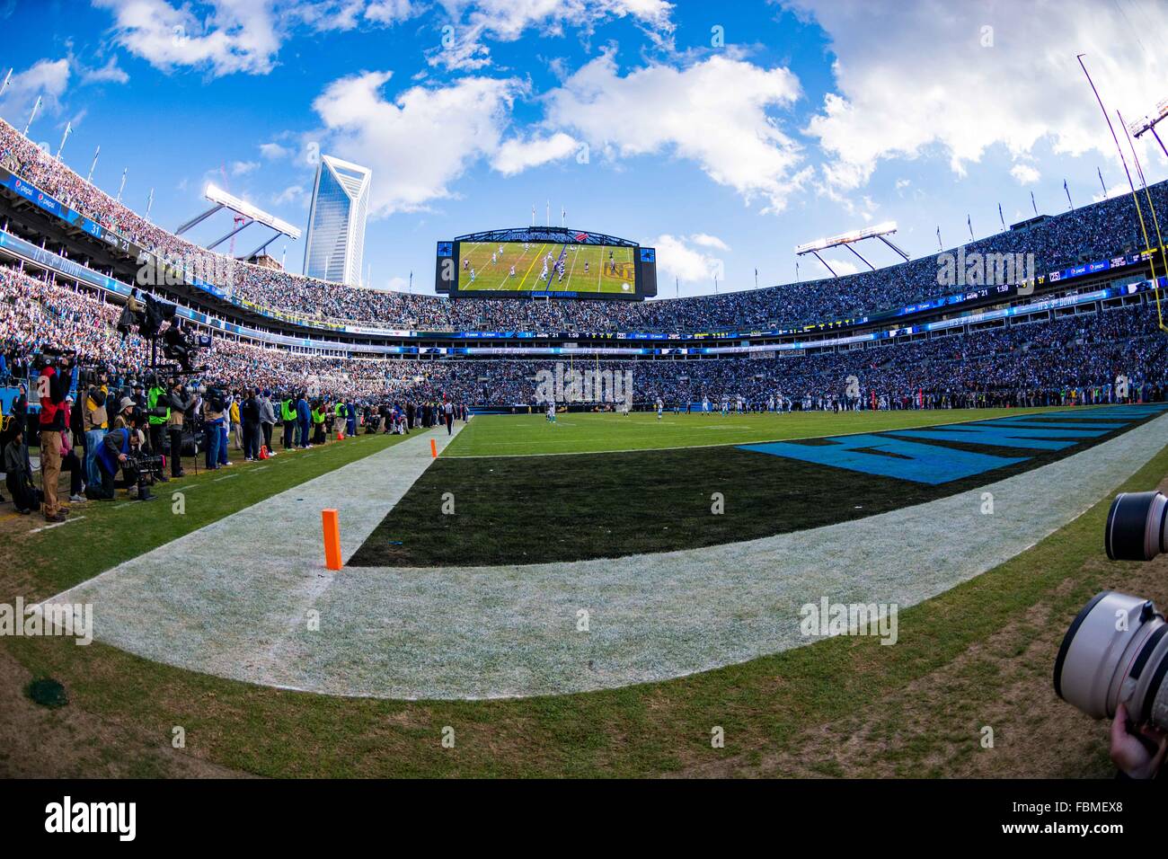 Bank of america stadium view charlotte hi-res stock photography and ...