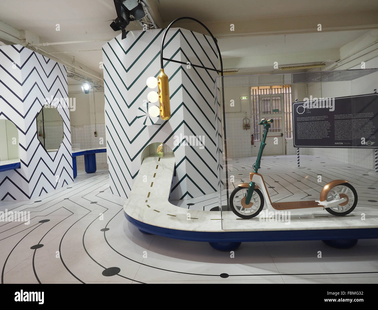 Mini Urban Perspective installation, Salone del Mobile, Design Week ...