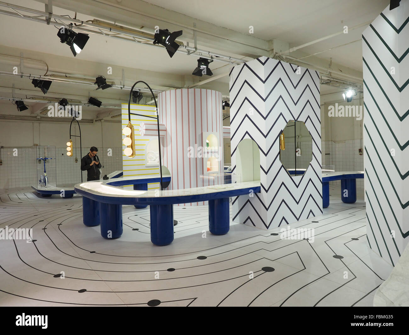 Mini Urban Perspective installation, Salone del Mobile, Design Week ...