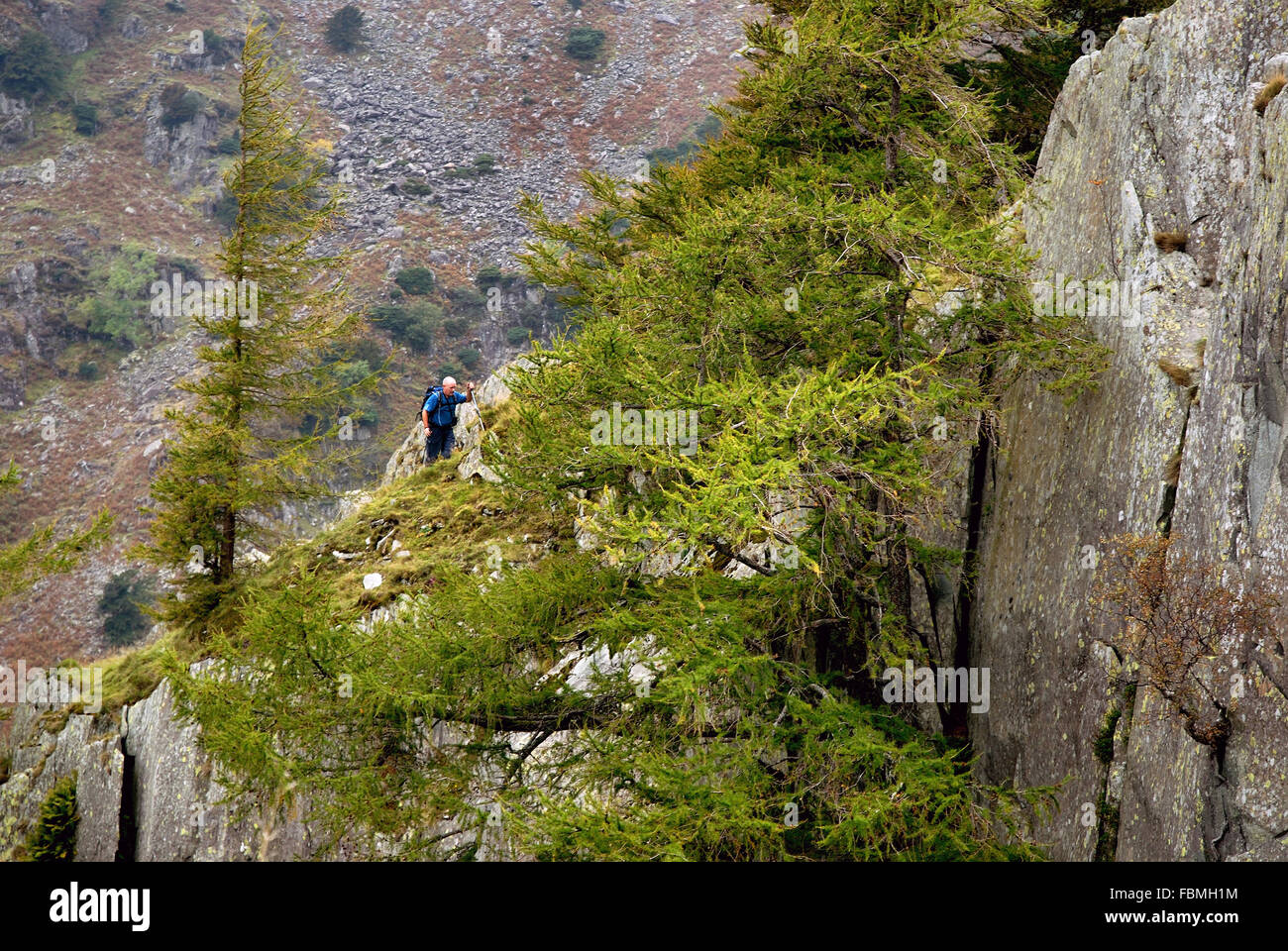 Castle crag cumbria walker hi-res stock photography and images - Alamy
