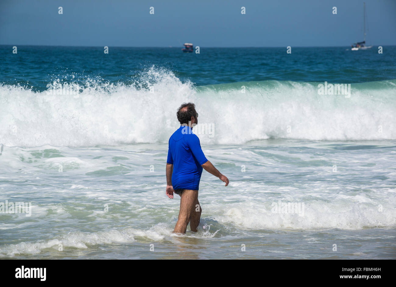 Brazil man beach hi-res stock photography and images - Alamy