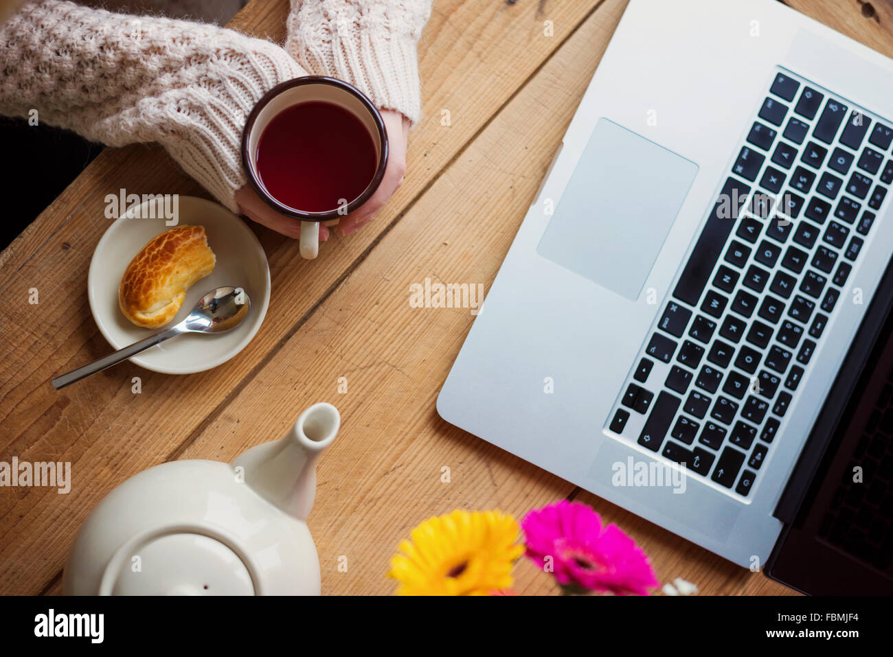 Beautiful woman relaxing Stock Photo - Alamy