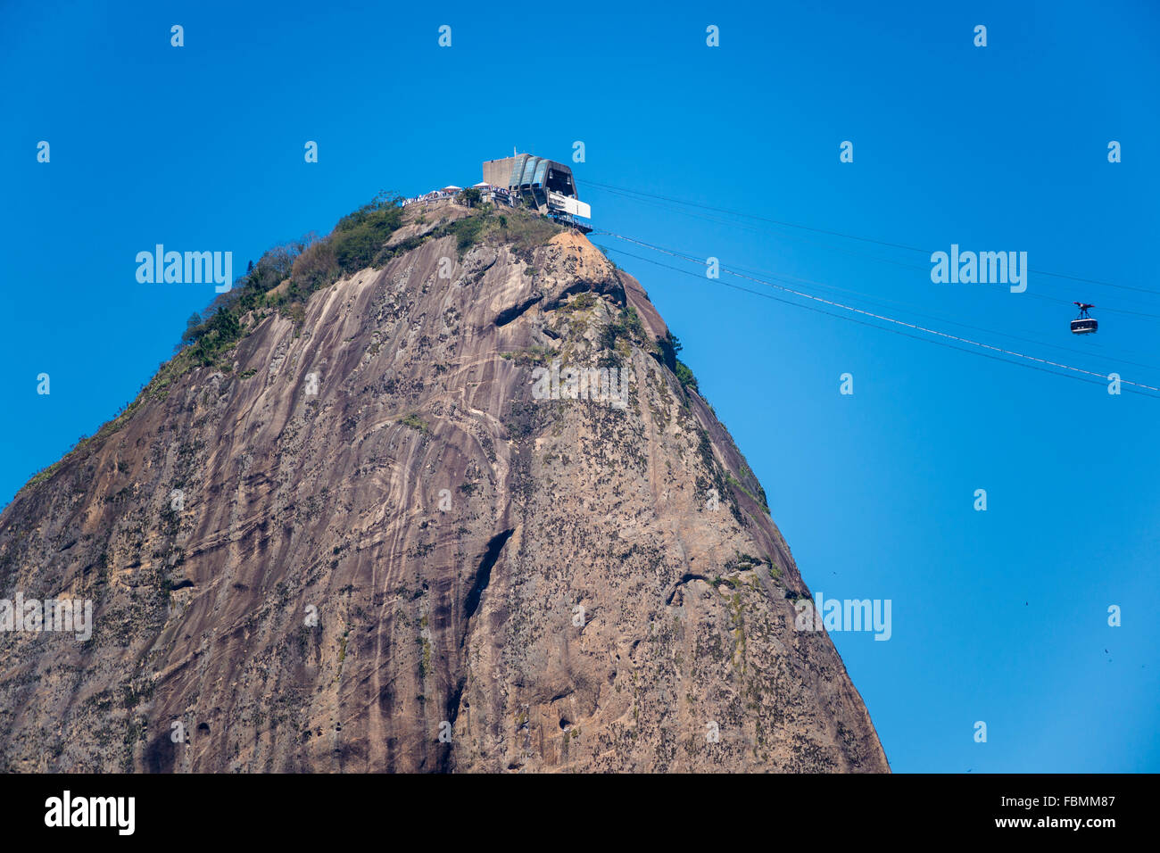 Rio cable car sugarloaf hi-res stock photography and images - Alamy