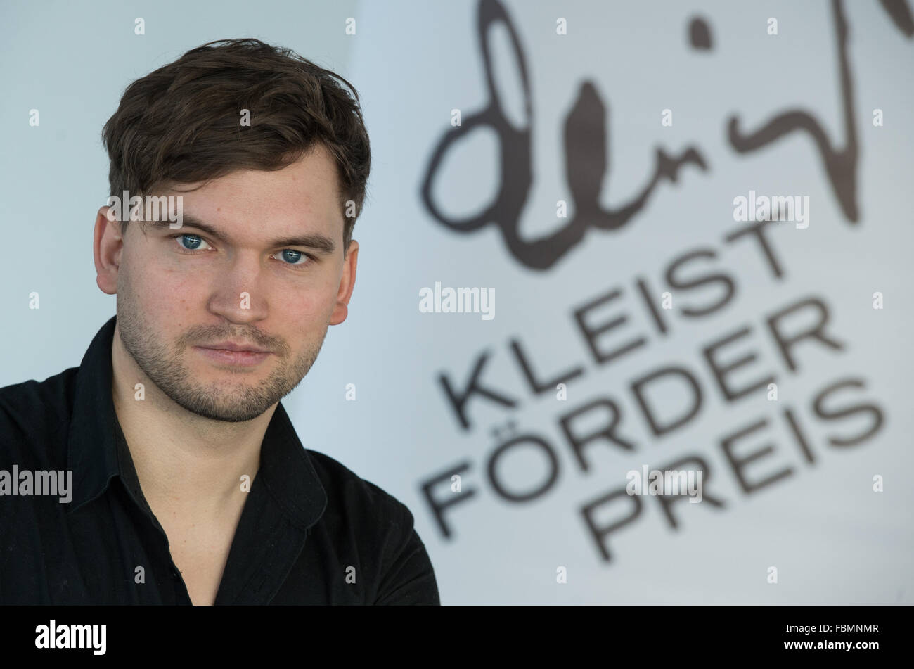 Frankfurt, Germany. 18th January, 2016. Author Thomas Koeck is ...