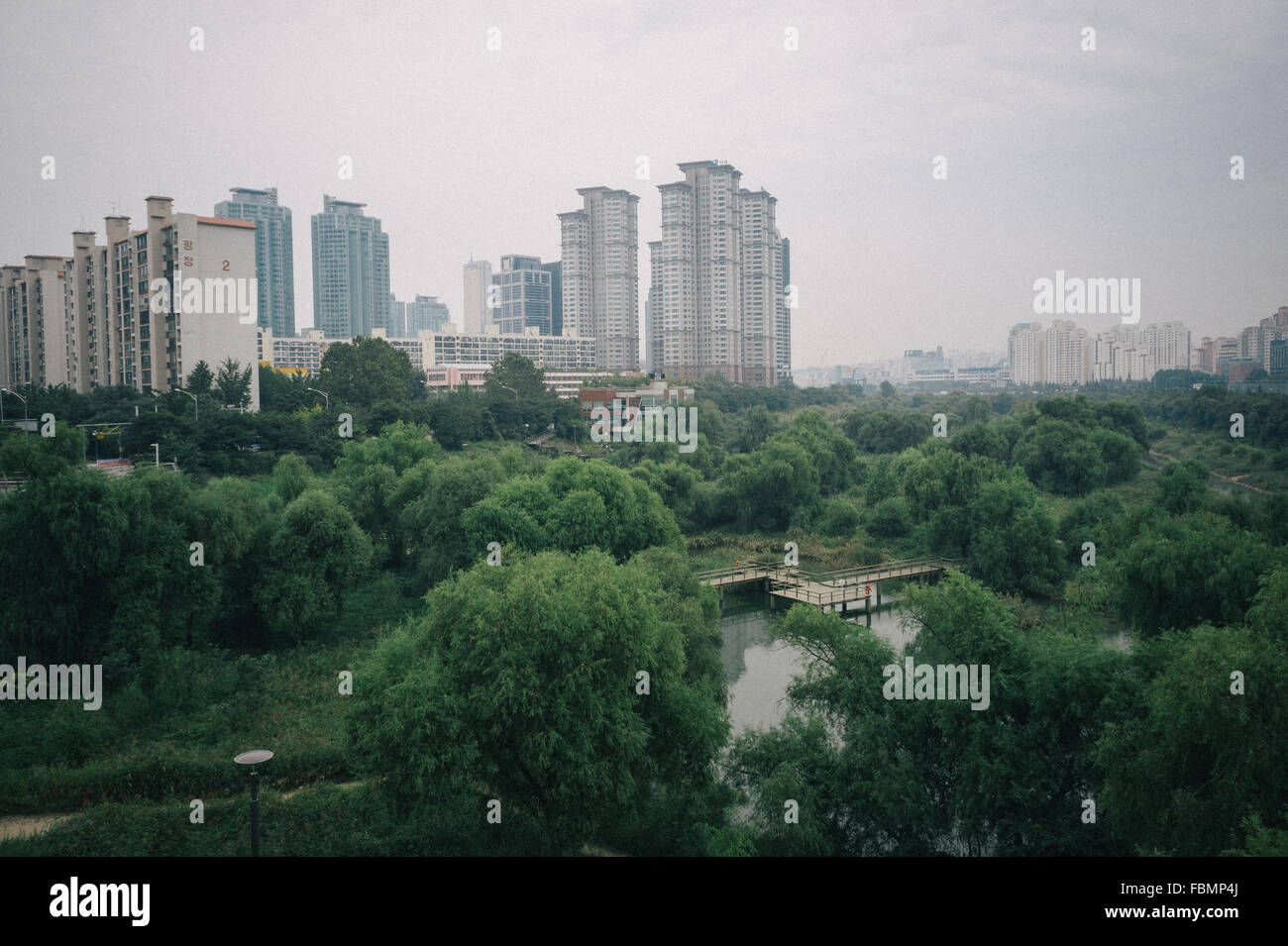 Park With Observation Platform Stock Photo - Alamy