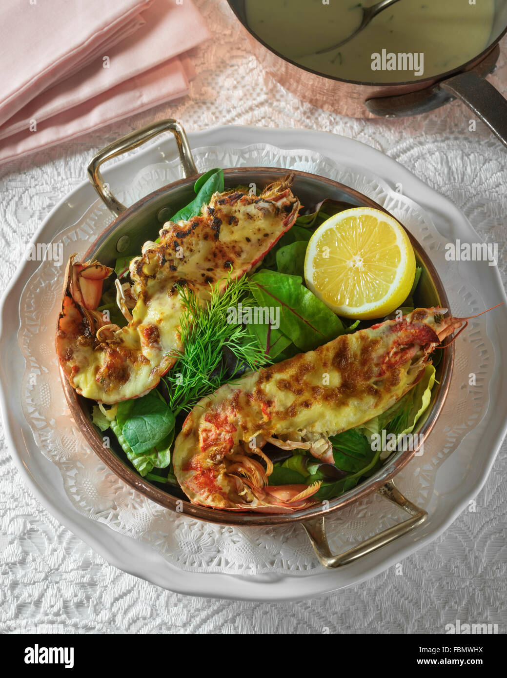 Thermidor sauce hi-res stock photography and images - Alamy