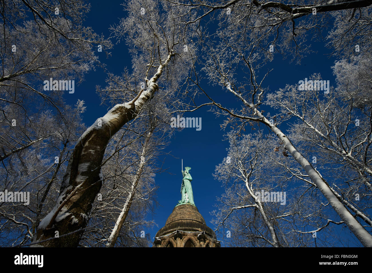 Monument and statue of hermann arminius hi-res stock photography and ...