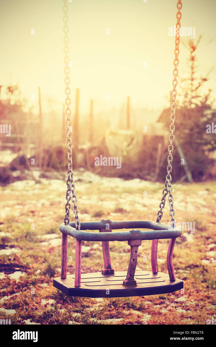 Empty Swing Photography