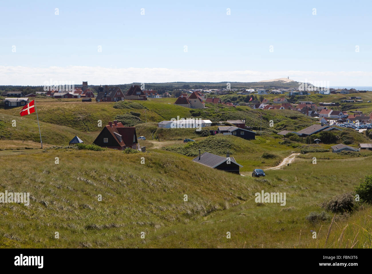 Lonstrup Lies Nestled in the Dell. The small town of Lonstrup lies on ...