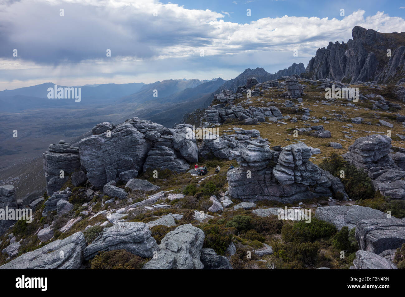 Western Arthurs range, Tasmania Stock Photo - Alamy