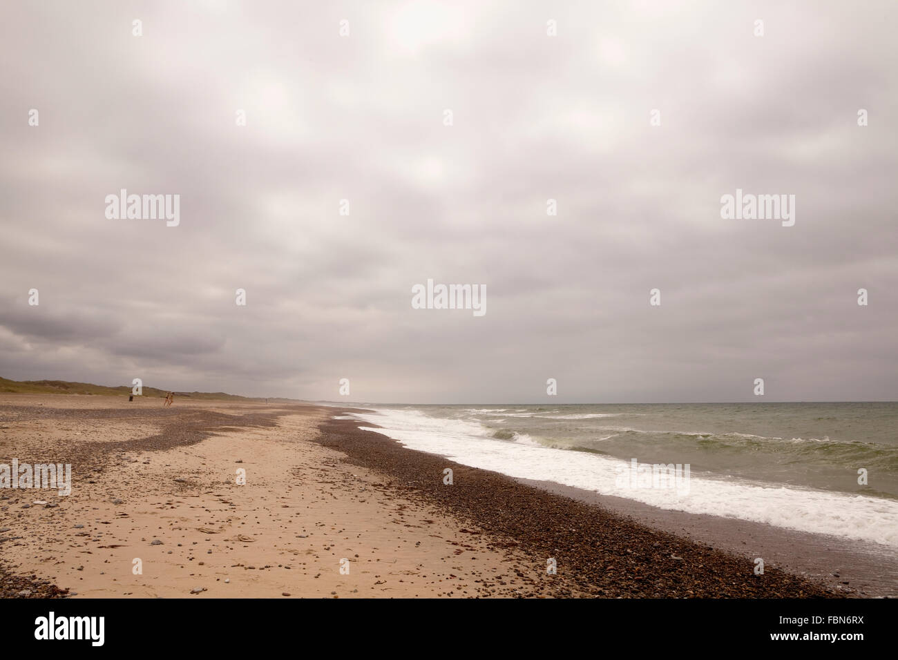 Long Endless Stretches of Beach. The west coast of Denmark feels like ...