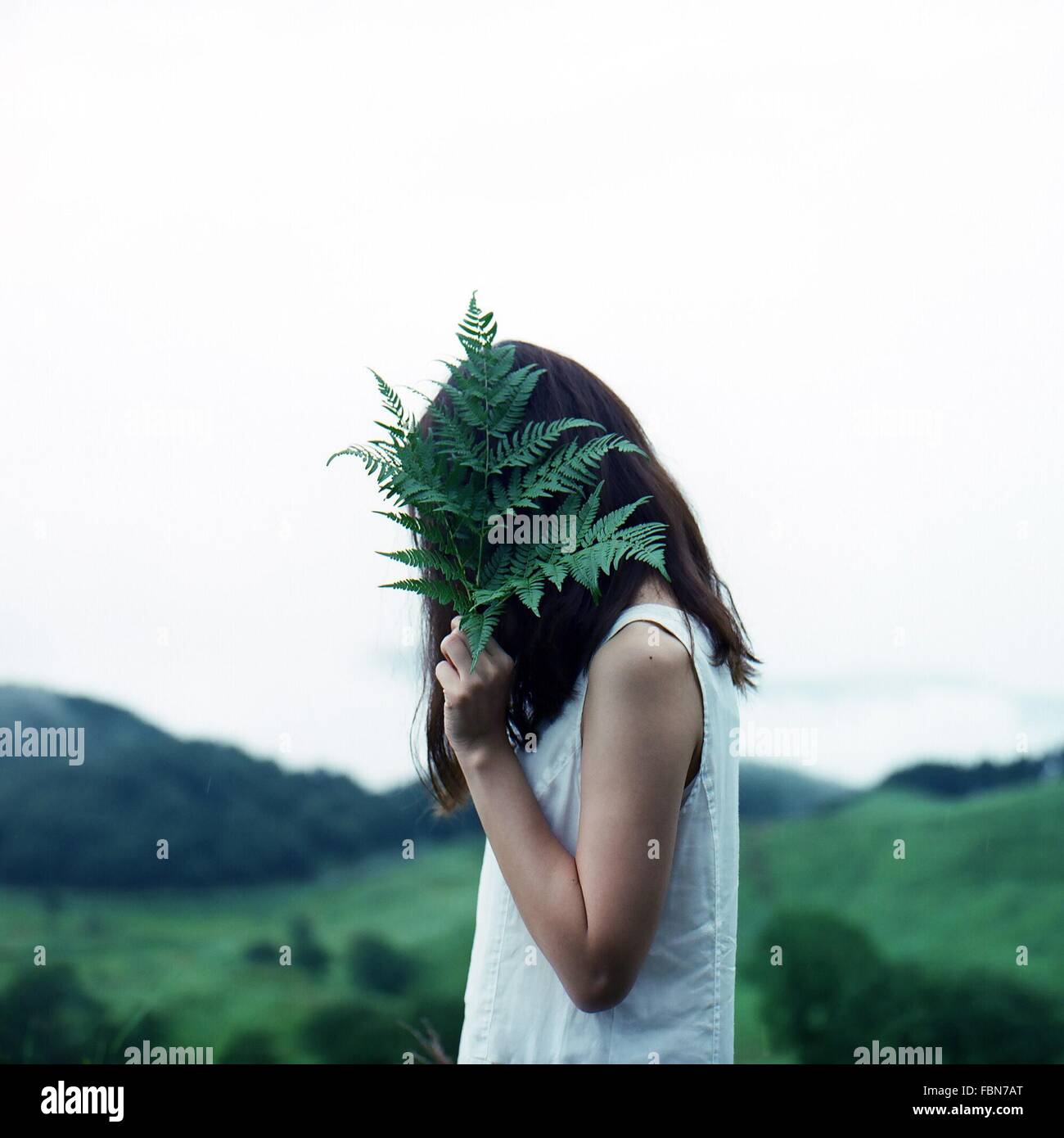 Face leaves hi-res stock photography and images - Alamy