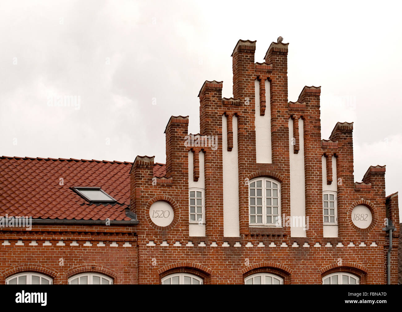Traditional Danish Architecture. The step like construction is common ...