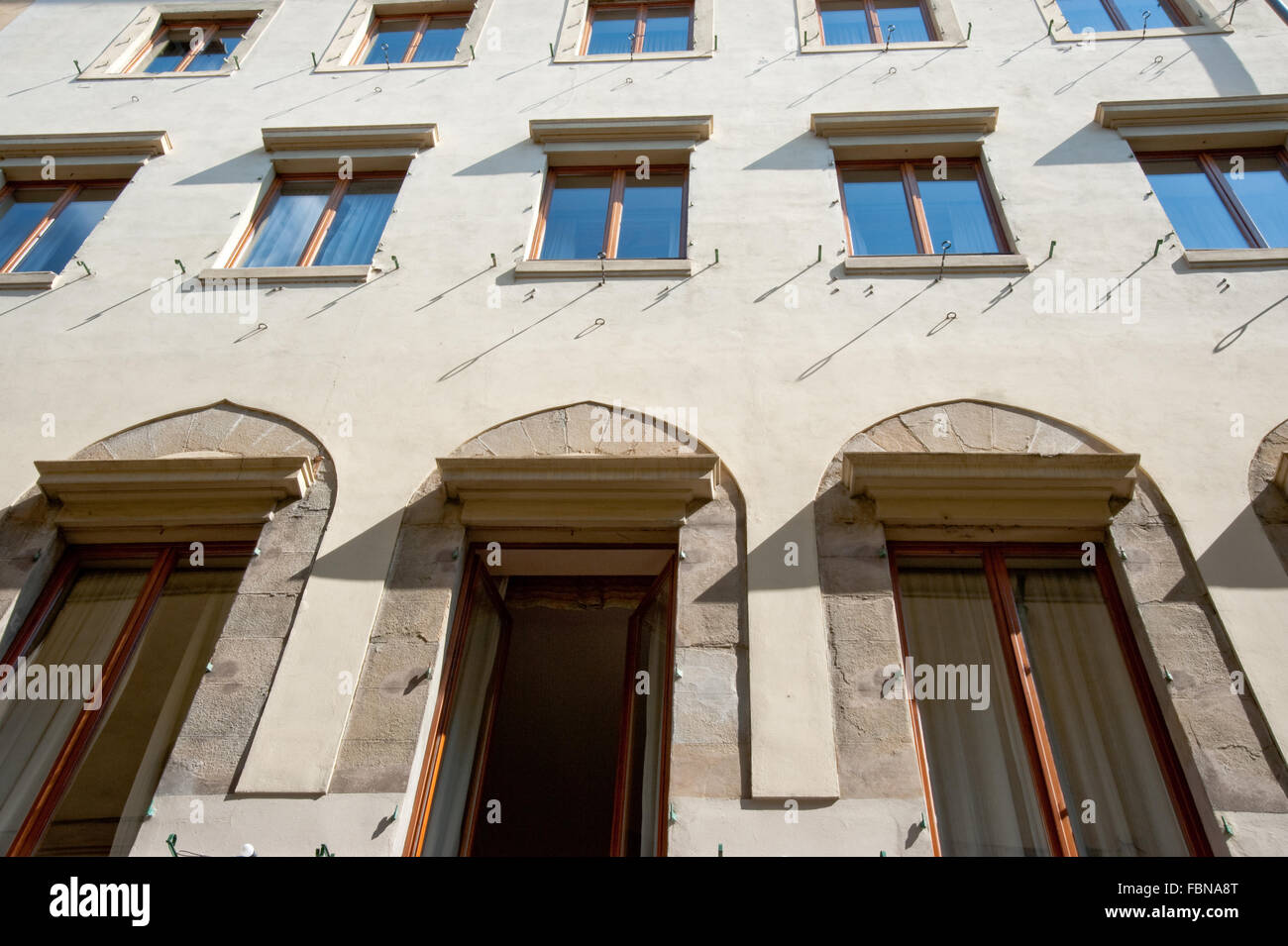 Row shutters windows on hi-res stock photography and images - Alamy