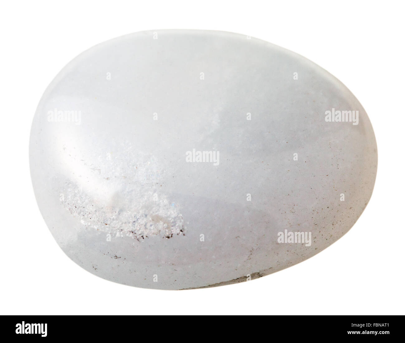 natural mineral gem stone - specimen of milk (milky, snow, white ...