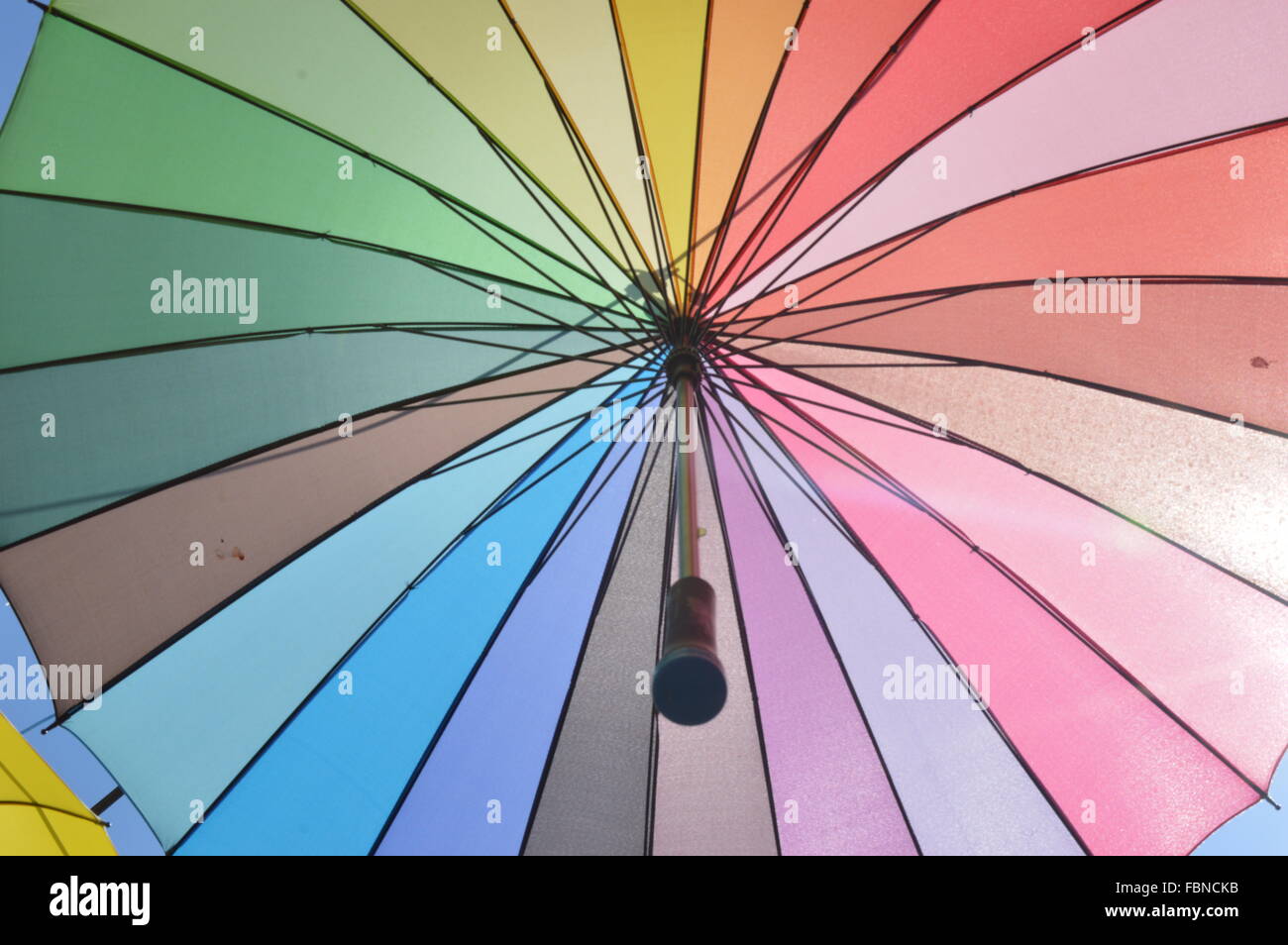 Umbrella multi colour hi-res stock photography and images - Alamy
