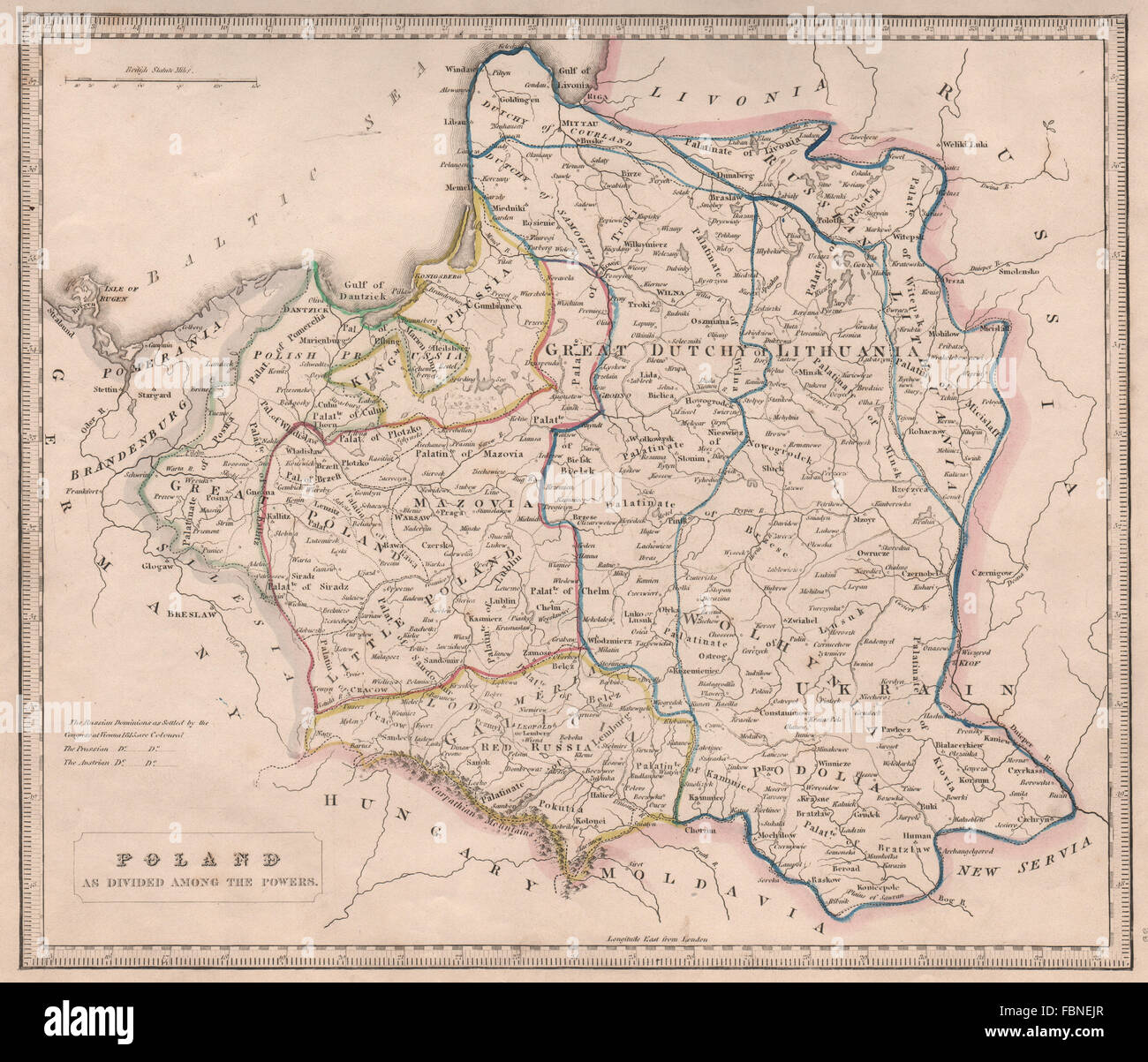 Prussia Map 1850