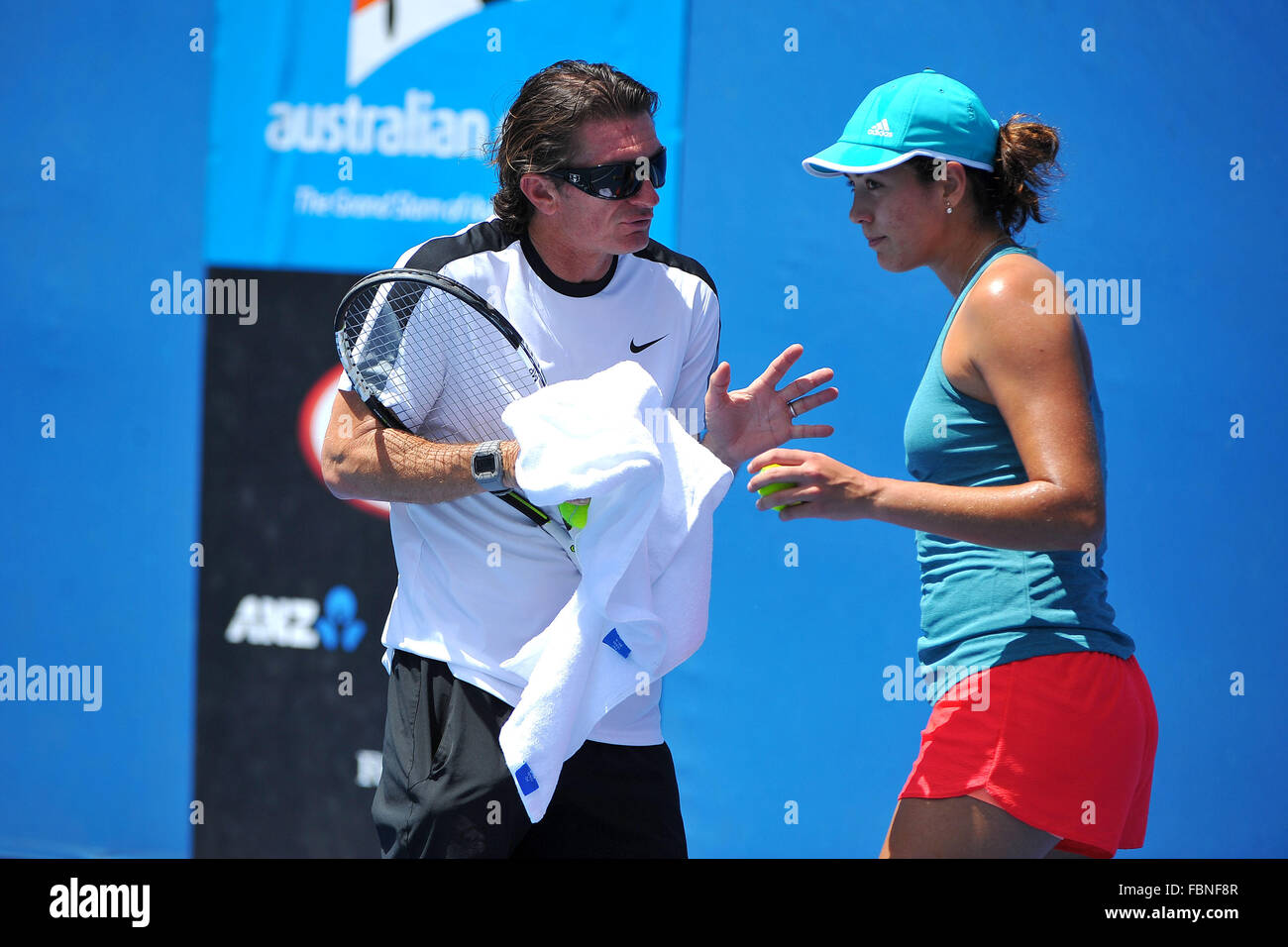 Melbourne Park, Melbourne, Australia. 18th Jan, 2016. Australian Open ...