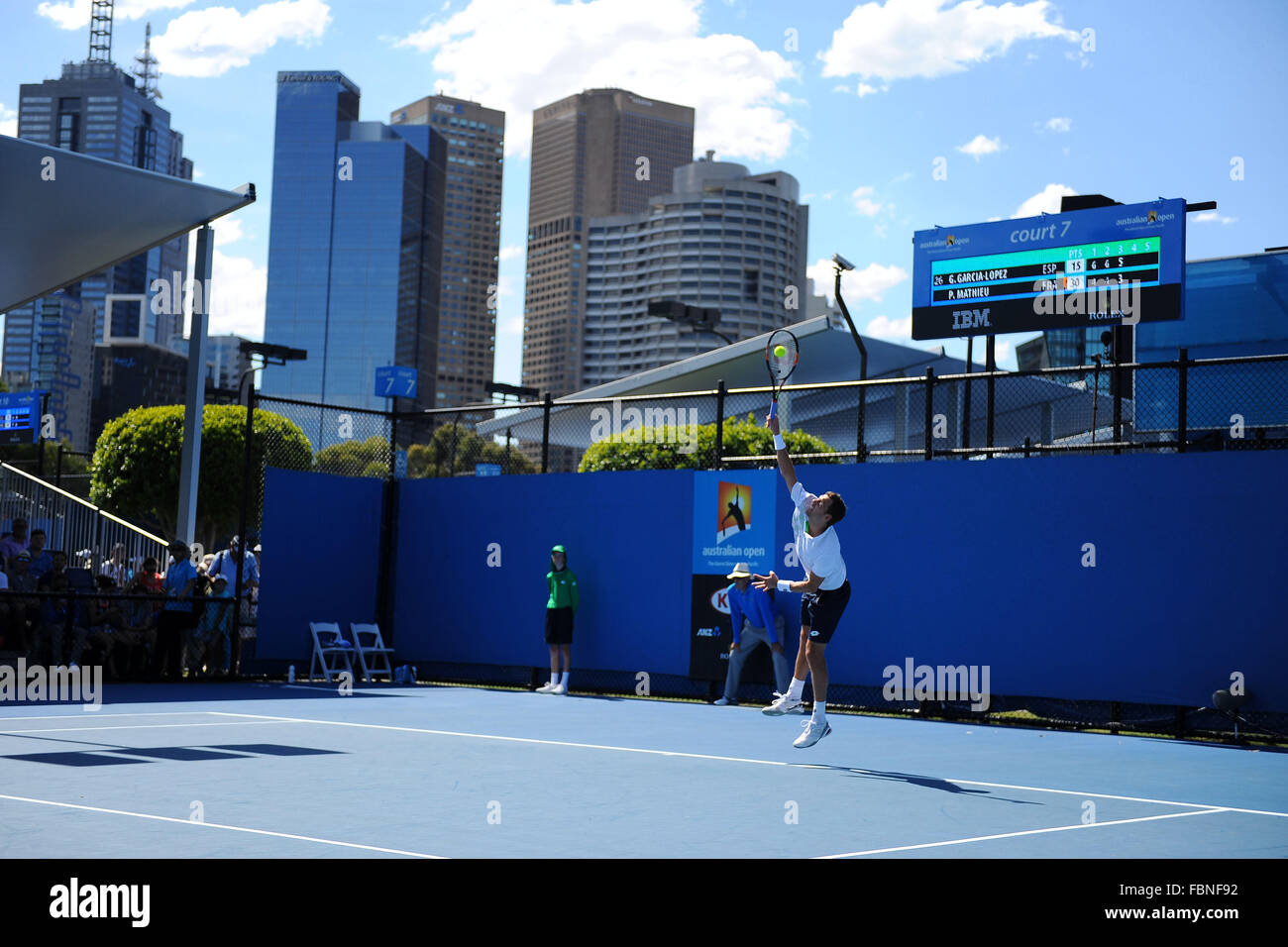 Melbourne Park, Melbourne, Australia. 18th Jan, 2016. Australian Open ...