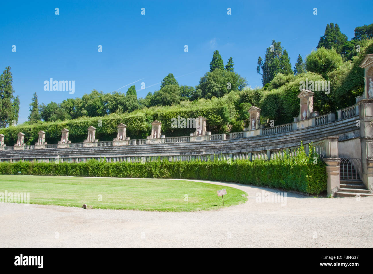 Boboli Gardens in Florence Italy Stock Photo - Alamy