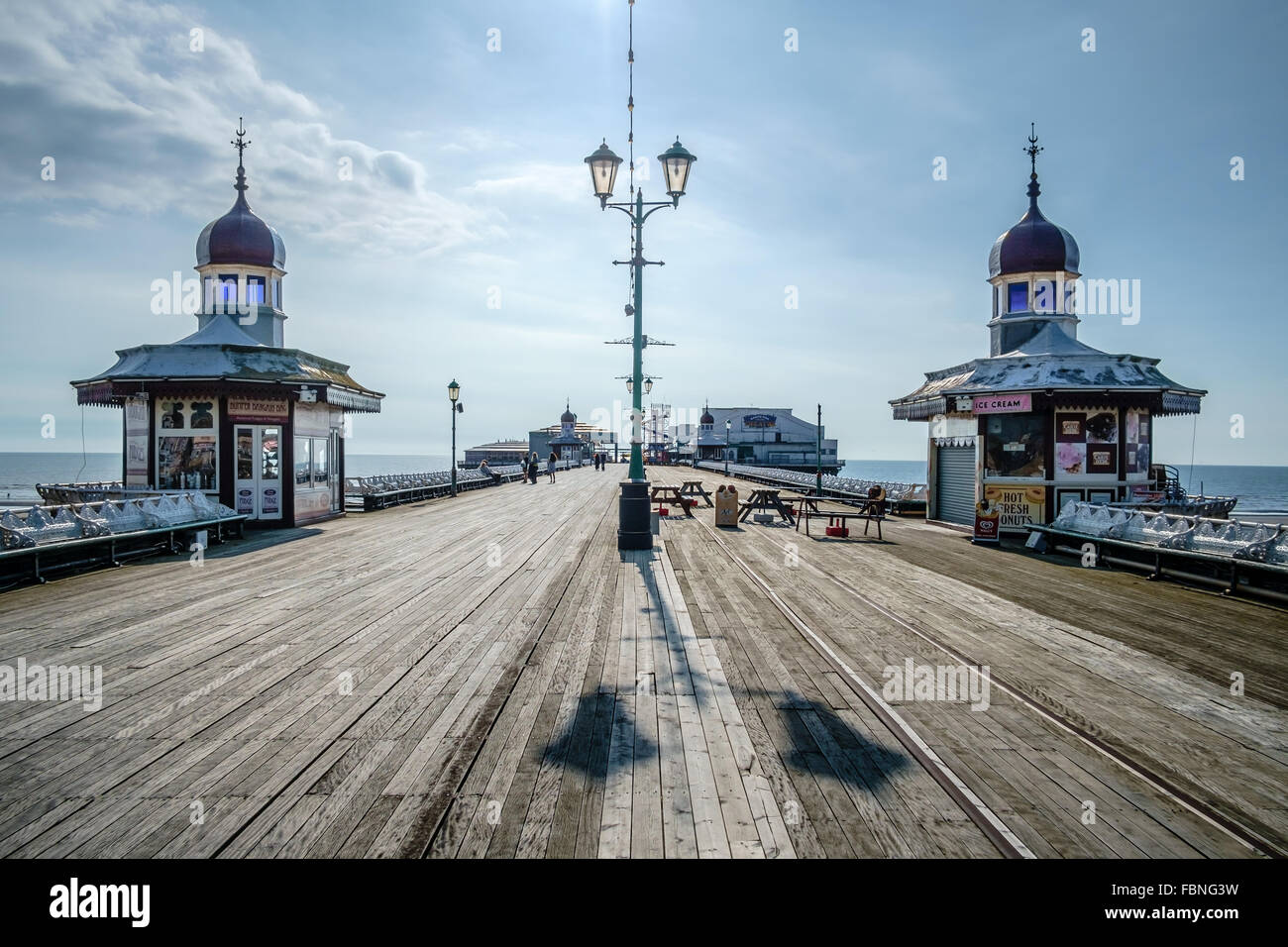 North Pier, Blackpool, England Stock Photo - Alamy