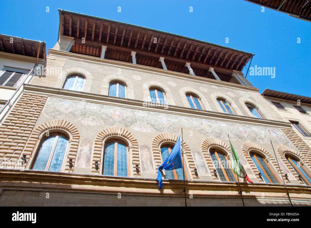 Firenze building facade hi-res stock photography and images - Alamy
