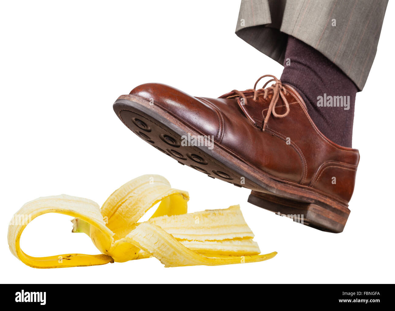 Side view male left foot hi-res stock photography and images - Alamy