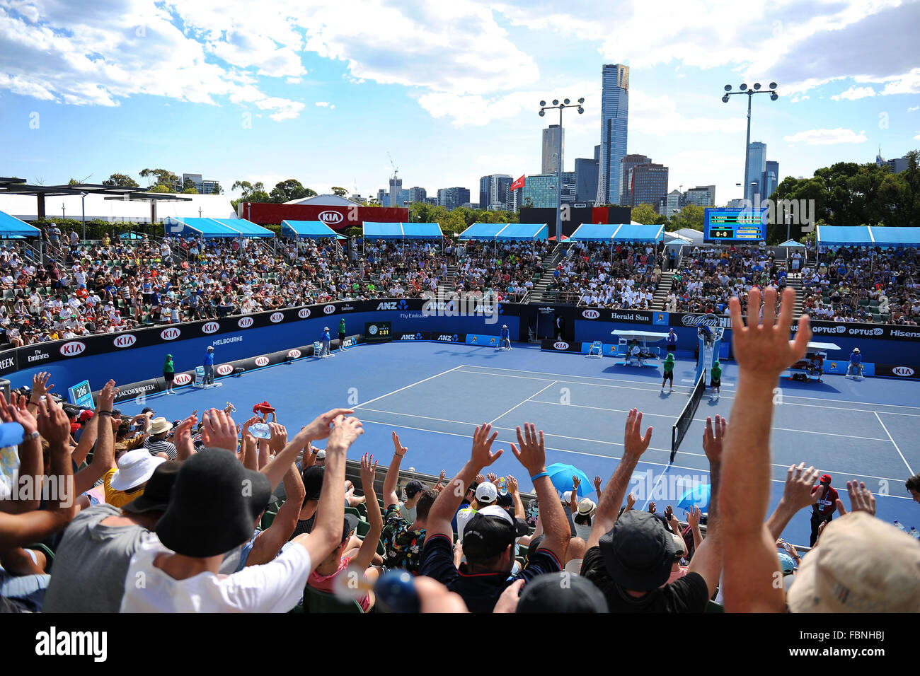 Melbourne Park, Melbourne, Australia. 18th Jan, 2016. Australian Open ...