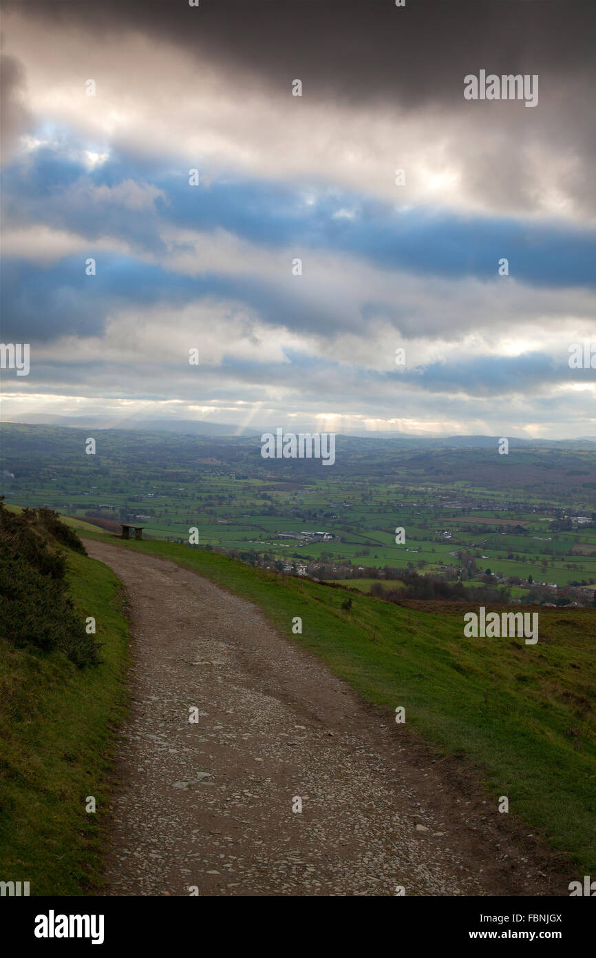 Photograph by © Jamie Callister. Vale of Clwyd, Ruthin North Wales 9th ...