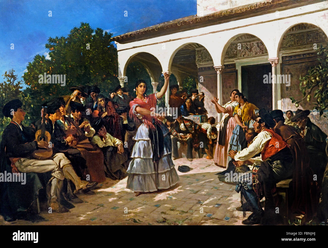 Gypsy flamenco painting hi-res stock photography and images - Alamy
