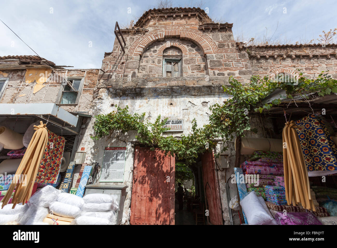 Cukurhan, a typical inner city Inn with a central courtyard in the old ...