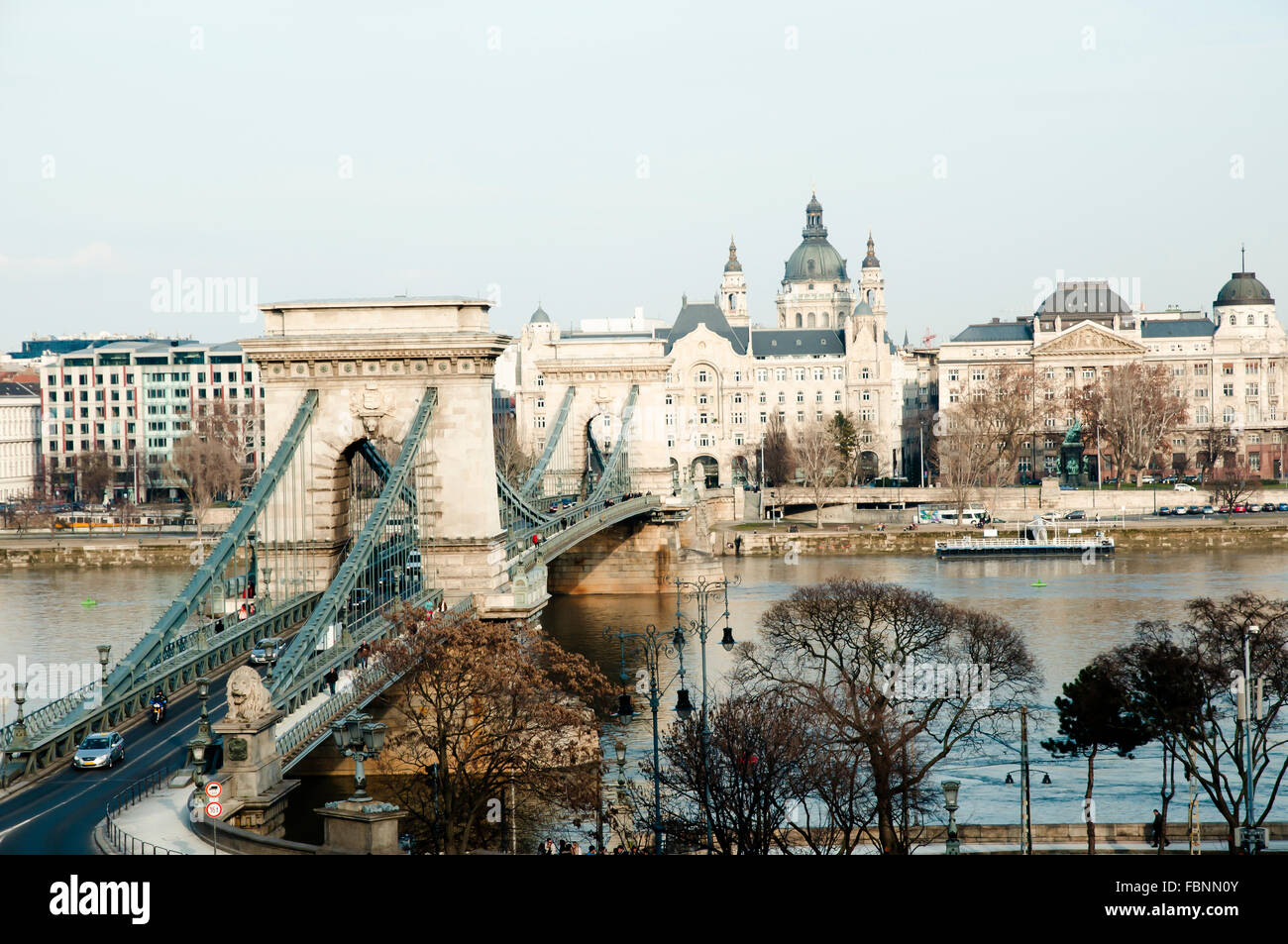 Chain Bridge - Budapest - Hungary Stock Photo - Alamy