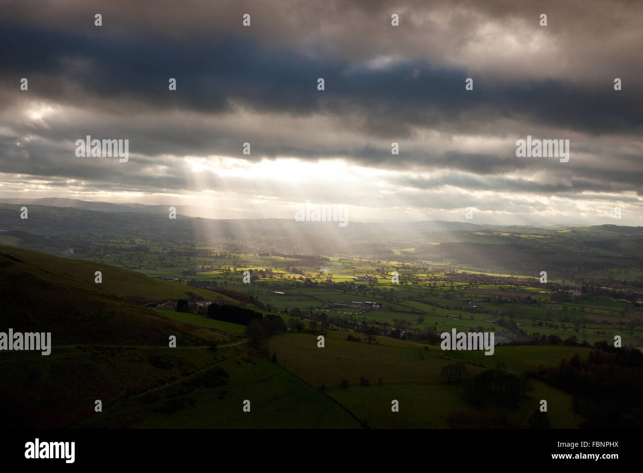 Photograph by © Jamie Callister. Vale of Clwyd, Ruthin North Wales 9th ...