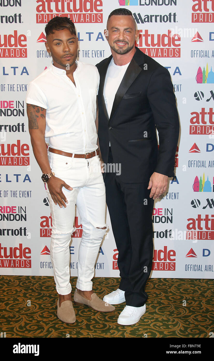 Jun 26, 2015 - London, England, UK - Marcus Collins and Robin Windsor ...