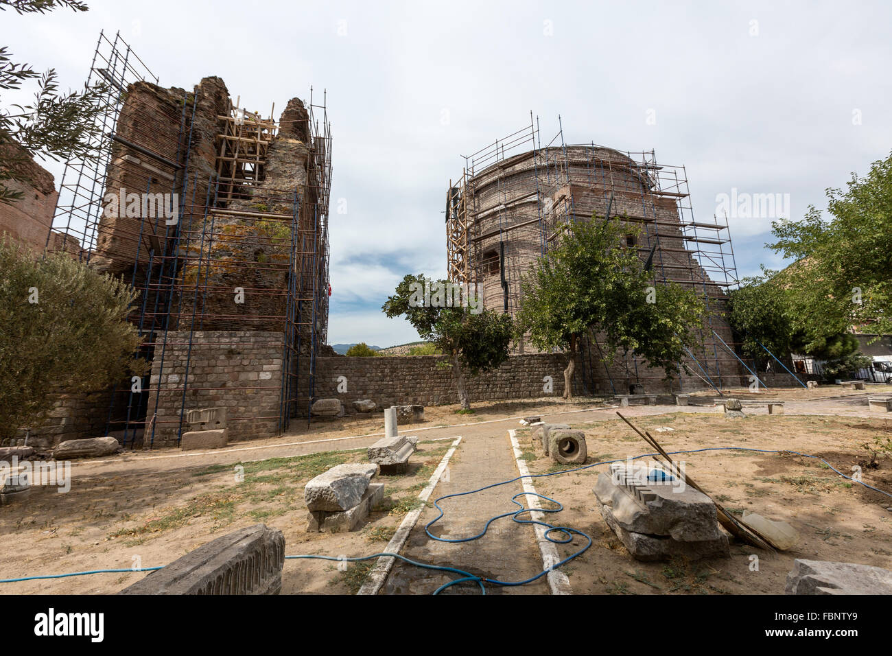 The Red Basilica, also called the Red Hall and Red Courtyard, is a ...