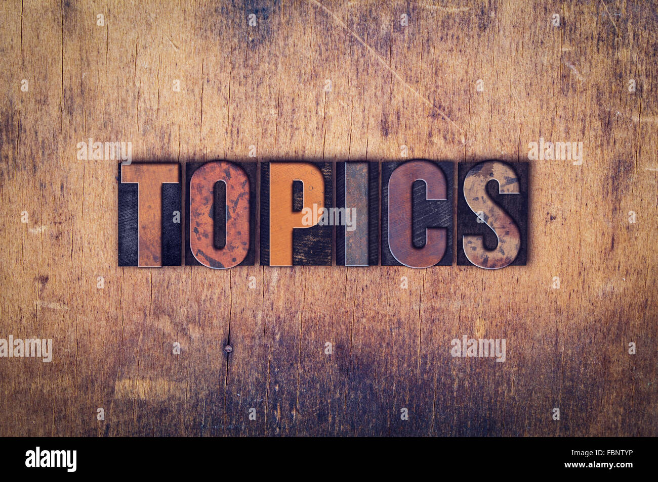 Word topics theme written in hi-res stock photography and images - Alamy